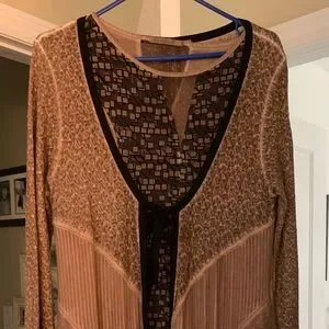Maloka | Dresses | Maloka Brand Dress Sweater Coat Light Browns And ...